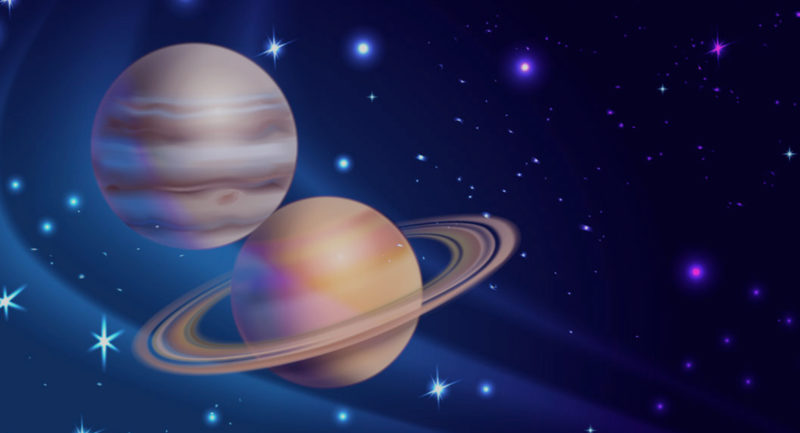 Jupiter Saturn Conjunction ~ Find lasting inspiration and success.